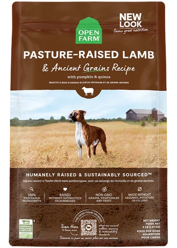 Open Farm - Pasture Raised Lamb with Ancient Grains | Primal Canine