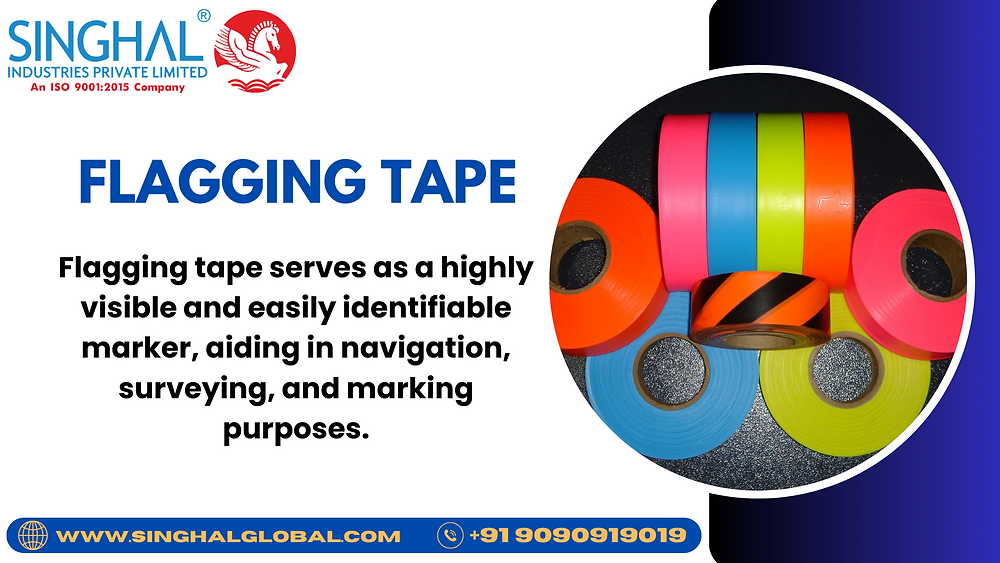 Colorful Boundaries: The Versatility of Flagging Tape