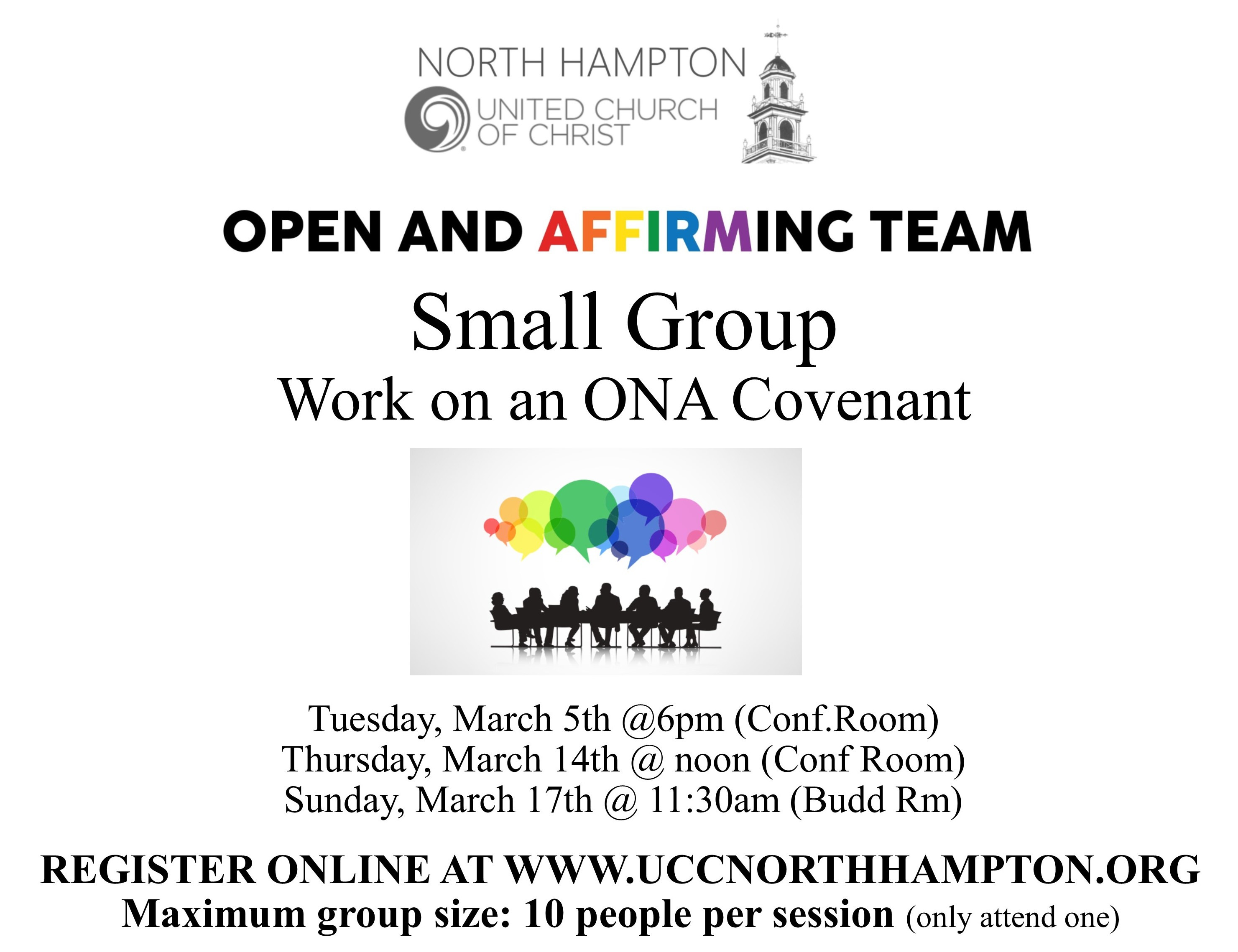 ONA Small Group Covenant Work (2) | My Site