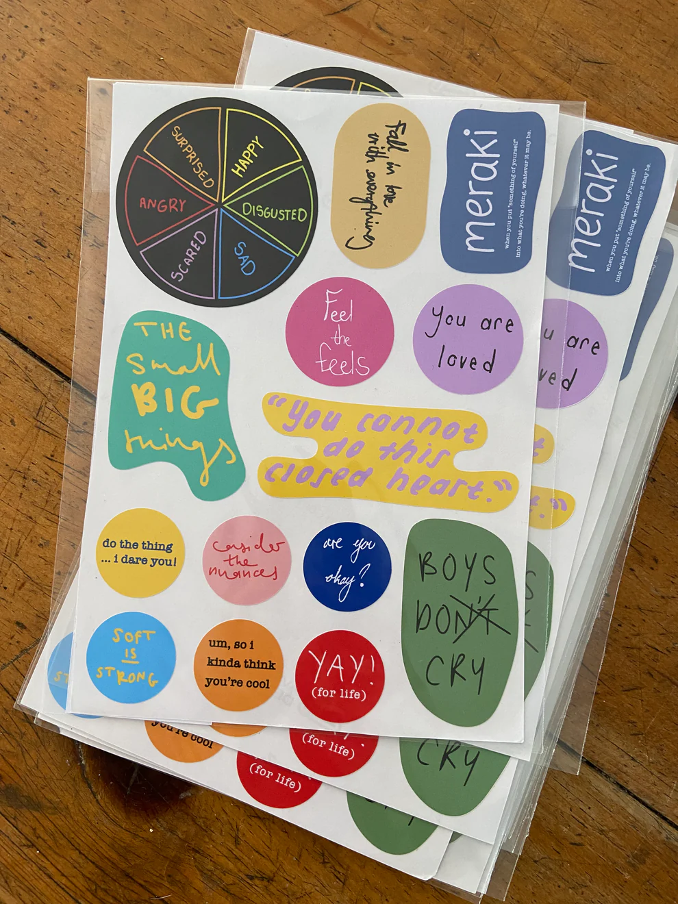 Sticker Pack - Feeling Wheel | The Good Place