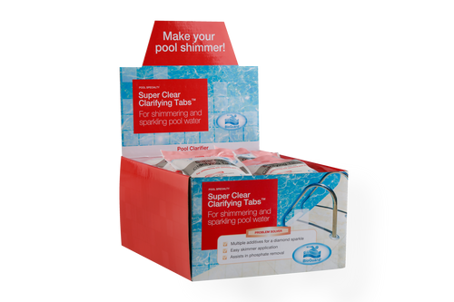 Super Clear Clarifying Tabs (indiv. packed tabs) 60g | plungepools