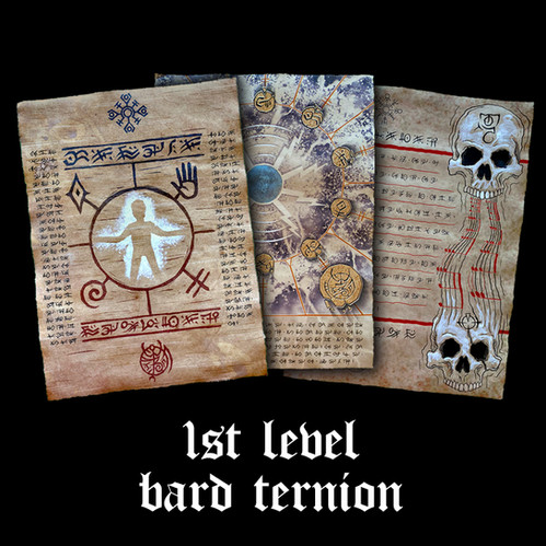 1st Level Bard Ternion | skeletonkeygames