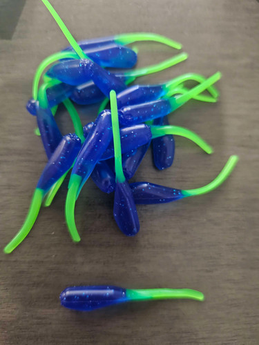 Blue Green Tail | Elite Crappie Jigs