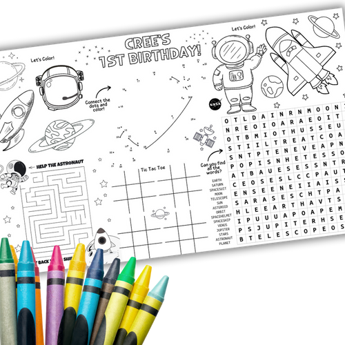 Outer Space Printable Activity Sheet | DesignbyShar