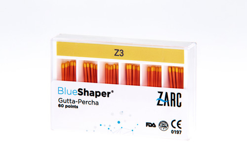 Gutapercha BlueShaper de Zarc | Dentalmate