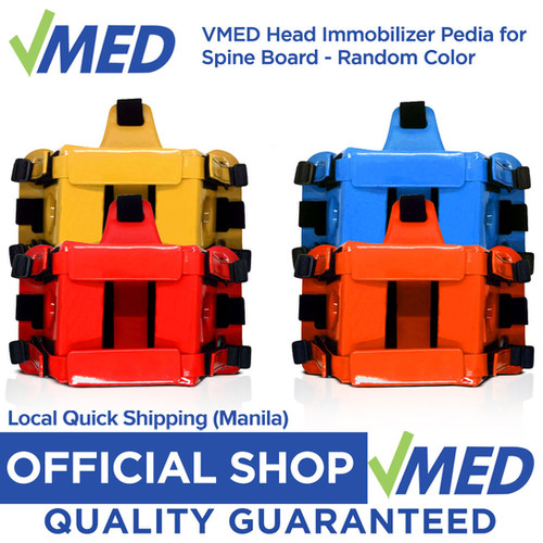 VMED Prohealthcare Head Immobilizer for Spine Board - Pedia | VMed Medical