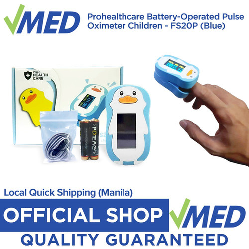 VMED Baby Pulse Oximeter For Pedia SP02 FS20P (Blue) | VMed Medical