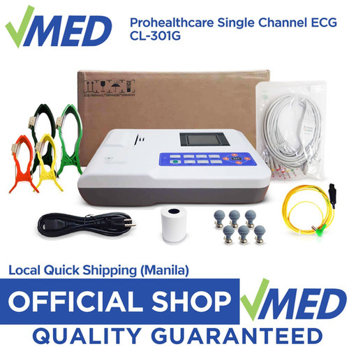 VMED ProHealthCare Single Channel ECG CL-301G | VMed Medical
