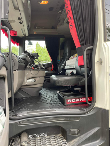 Scania S Next Gen Floor Mats set inc drawer mat and seat bases ...