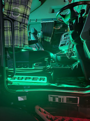 Scania LED seat base covers | TruckerToys Shop