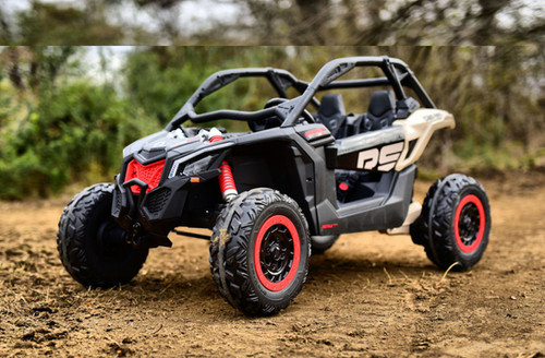 48V BRP Can-Am Maverick UTV Buggy (2x 24v) kids 2 seater Ride On Car ...
