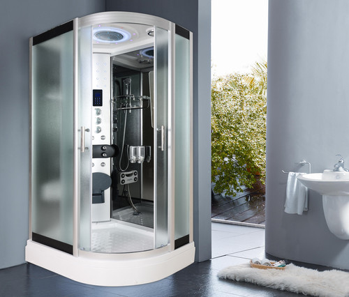 Aquatech 1200x800mm Steam Shower Spa Cabin L/R | My Site