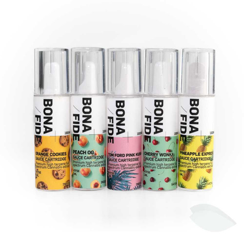 Buy Bonafide 1g HTFSE Terp Sauce Vape Carts Online in Canada | StrainSeek