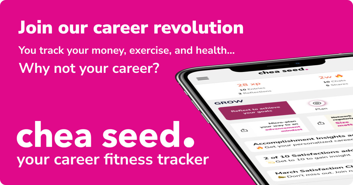 Maximize your career | chea seed