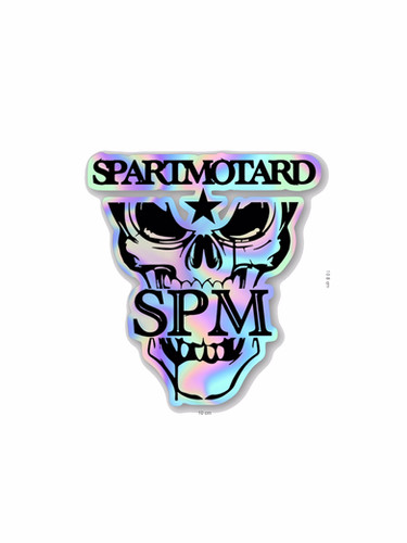 Stickers HOLOGRAMME SPM | Spartmotard