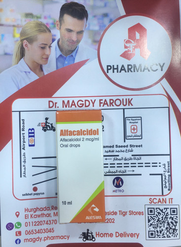 ALFACALCIDOL ORAL DROPS 10 ML | Pharmacy Hurghada