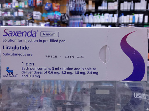 Saxenda 18mg/3ml 1 pre-filled pen | Pharmacy Hurghada