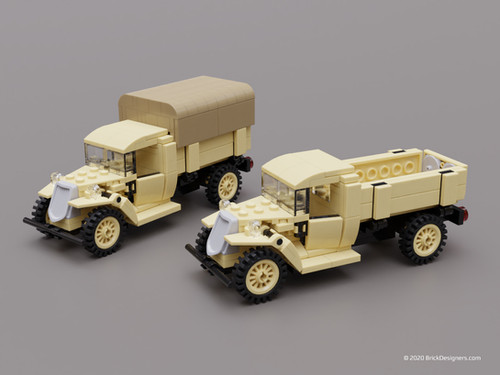 Light Cargo Trucks | brickdesigners