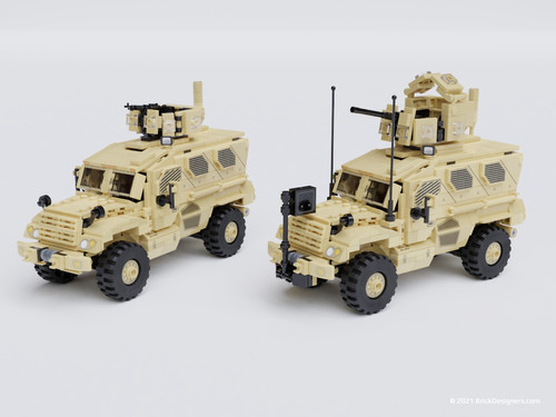 Printed Parts Pack - MRAP | brickdesigners