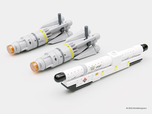 Missiles + Jamming Pod - Set | brickdesigners