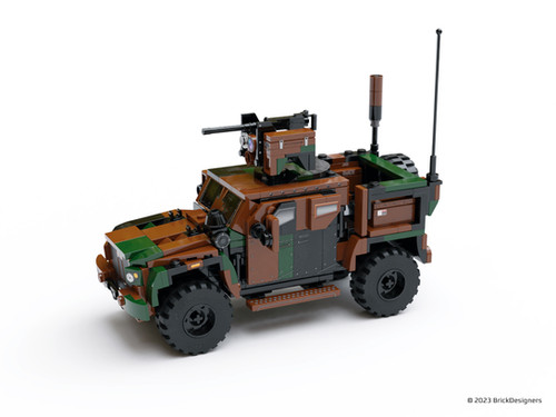 Printed Parts Pack - JLTV | brickdesigners