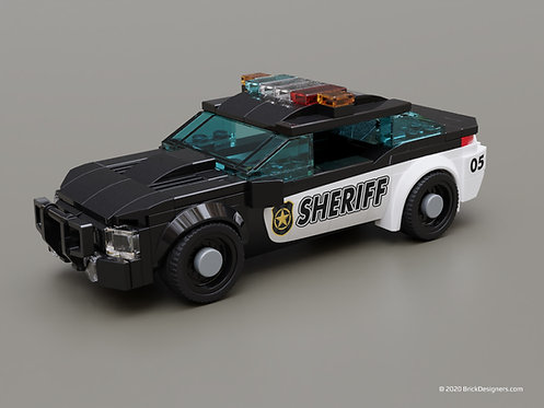 Sheriff Car | brickdesigners