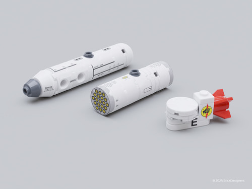 Skyraider Loadout - Set | brickdesigners