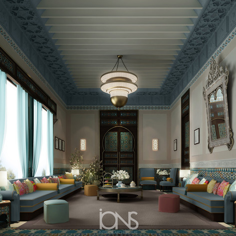 Interior design for Majlis | sitting rooms interiors | IONS DESIGN