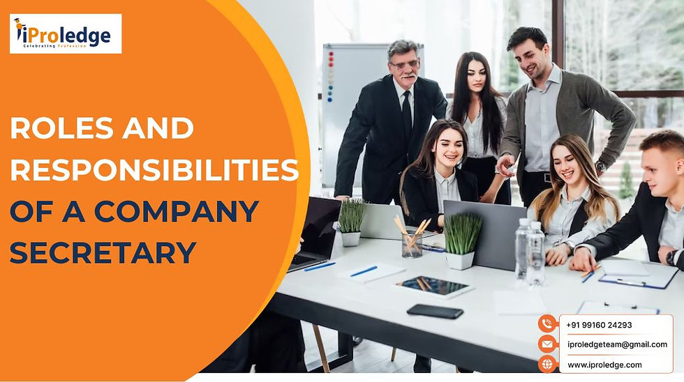 COMPANY SECRETARY (CS) Course Details 2024