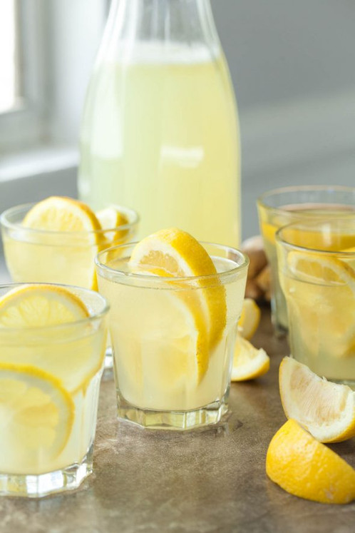 Ginger Lemonade (Unsweetened)