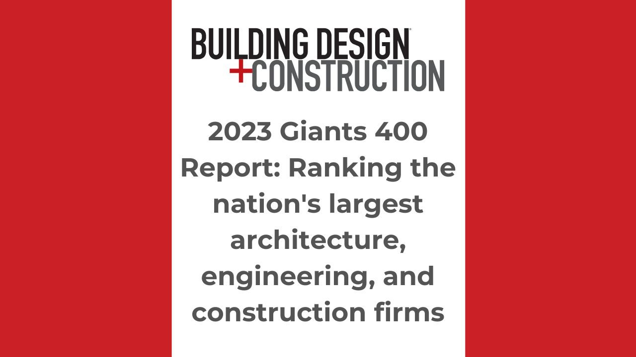 2023 Giants 400 Report: Ranking the nation's largest architecture ...
