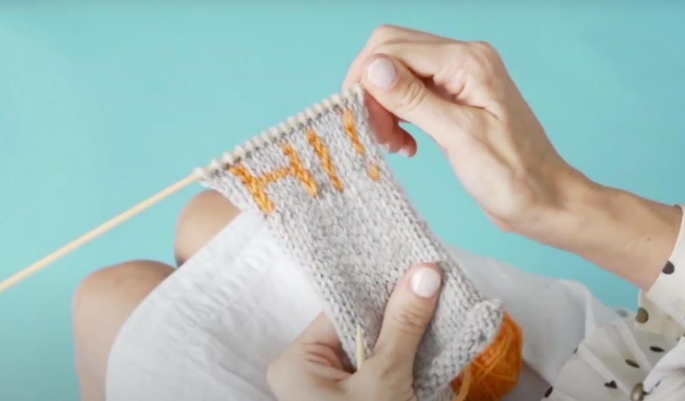 Fair Isle knitting for beginners: basic how to