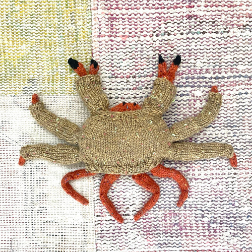 Knitted Crab Sweater Pattern | Karla Courtney