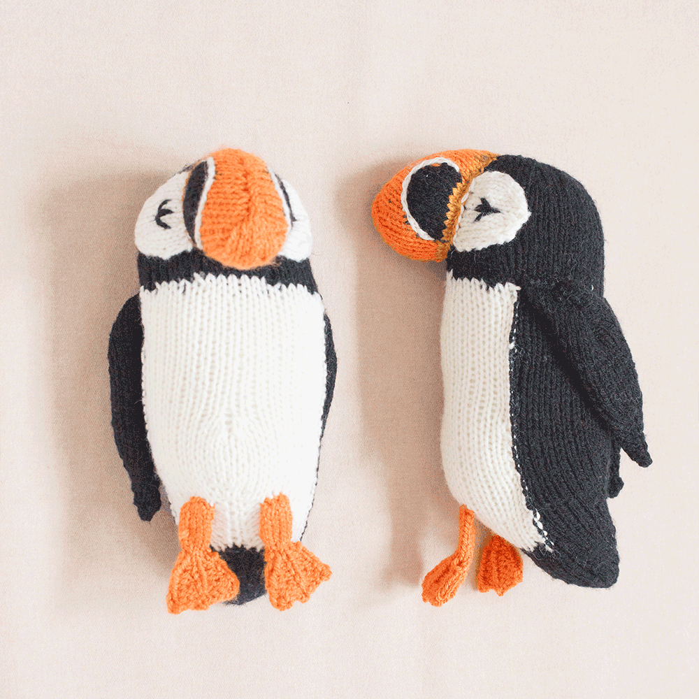 Puffin Knitting Pattern Newfie Knits And Crafts