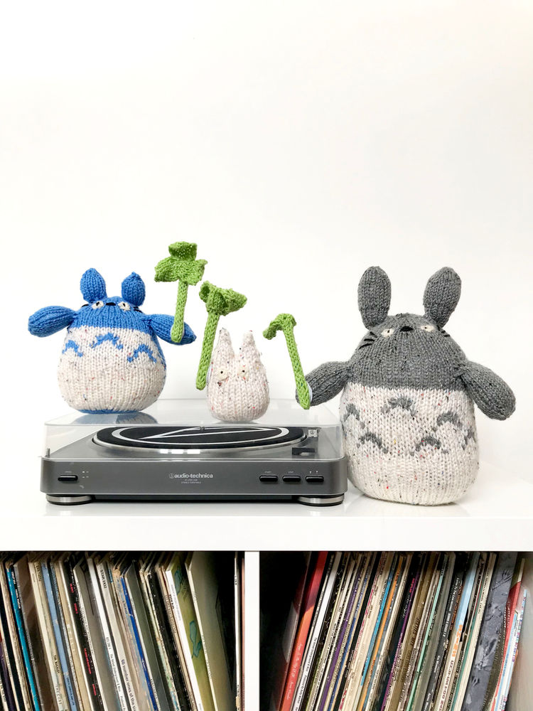 Totoro toy knitting pattern [FREE]