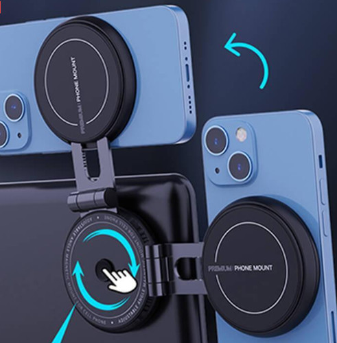 All-In-One Mobile Phone Holder (Flap) for All Car Brands & PC Monitors ...