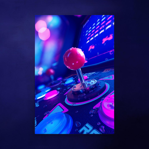 Arcade Dream Joystick (Poster Print) | Andy Harbeck