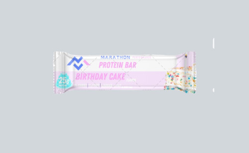 Birthday Cake- Protein Bar | Marathon