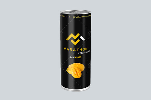 Dash Mango Energy Drink 12oz | Marathon