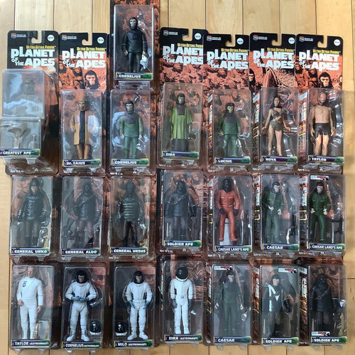 MEDICOM Figure COMPLETE set INCLUDES CORNELIUS VARIANT | Planet Of The ...