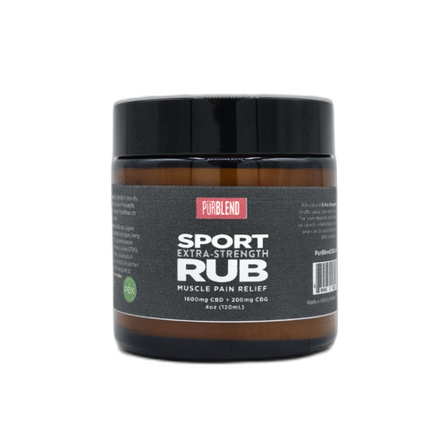 Sport Rub Extra Strength Muscle Relief 4oz | PurblendCBD