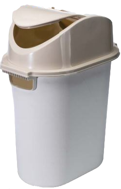 Zafacon 18 Litros Con Tapa Vaiven | Mega Depot