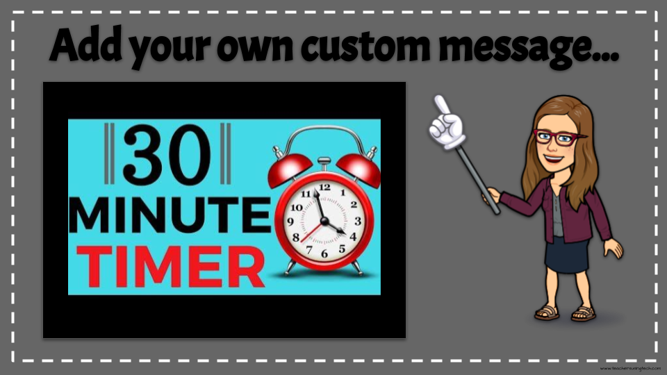 We Will Begin In... Bitmoji ⏲Display Slides with Virtual Timers