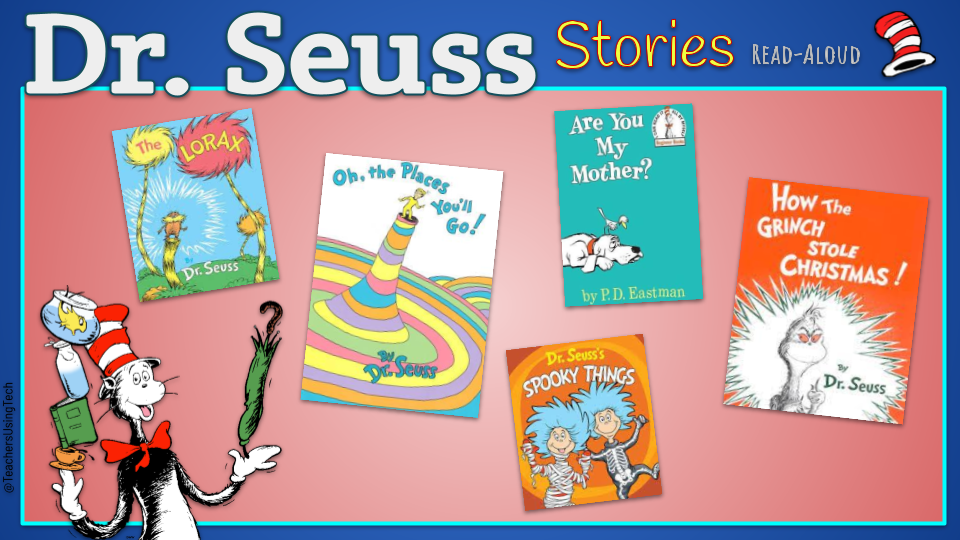 Dr. Seuss Day 🎮Games and 📚Stories Virtual Room😻