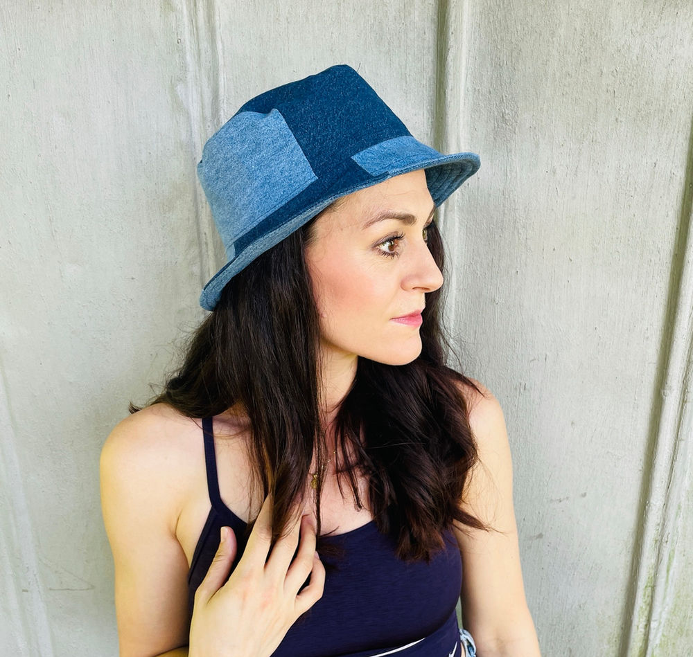 Bucket Hat Pattern: What to do with your fabric scraps.