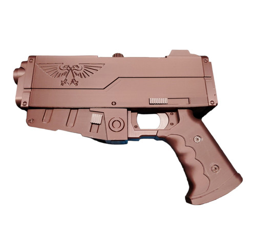 War Hammer 40k Imperial Pistol 3d printed | The Wooden Coqui