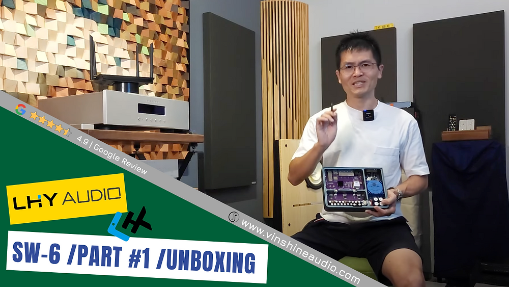 LHY Audio SW-6 SFP 'Audiophile Ethernet Switch'