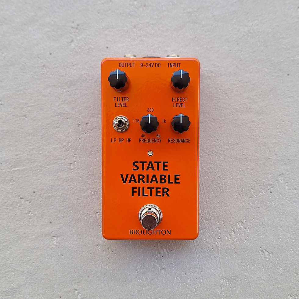 State Variable Filter | Broughton Audio State Variable Filter | Broughton Audio