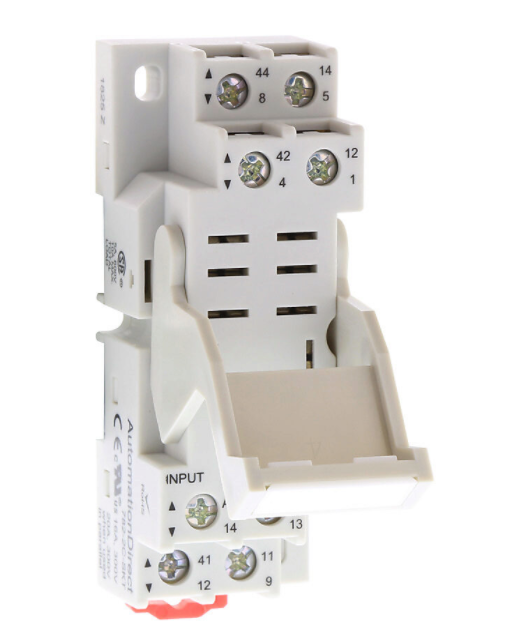 782-2C-SKT 2 Pole Relay Socket | Montana Automation