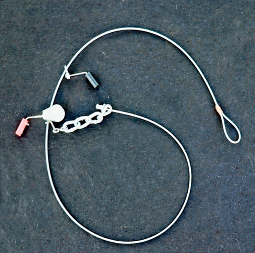 DOG CATCHER (Animal Control Snare 3-Links) - NO SWIVEL - NO BREAKAWAY ...